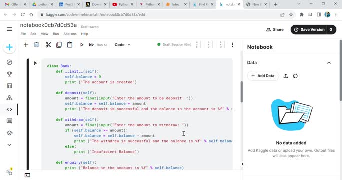 Rehman Latif on LinkedIn: #technohacksedutech #pyhton #summerinternship Rehman Latif on LinkedIn: #technohacksedutech #pyhton #summerinternship