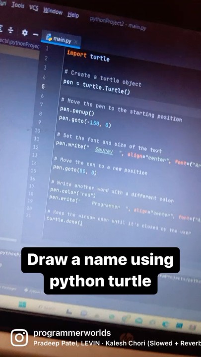 Saurav Kumar Saraswat on LinkedIn: #python #pythonprogramming # ... Saurav Kumar Saraswat on LinkedIn: #python #pythonprogramming # ...