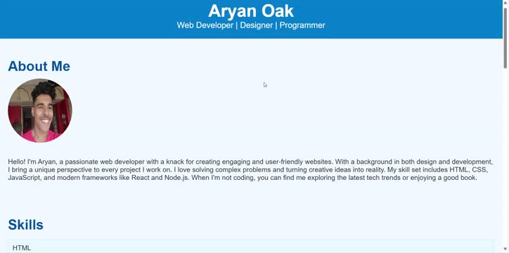 ARYAN OAK on LinkedIn: #codsoft #webdevelopment #internship ARYAN OAK on LinkedIn: #codsoft #webdevelopment #internship