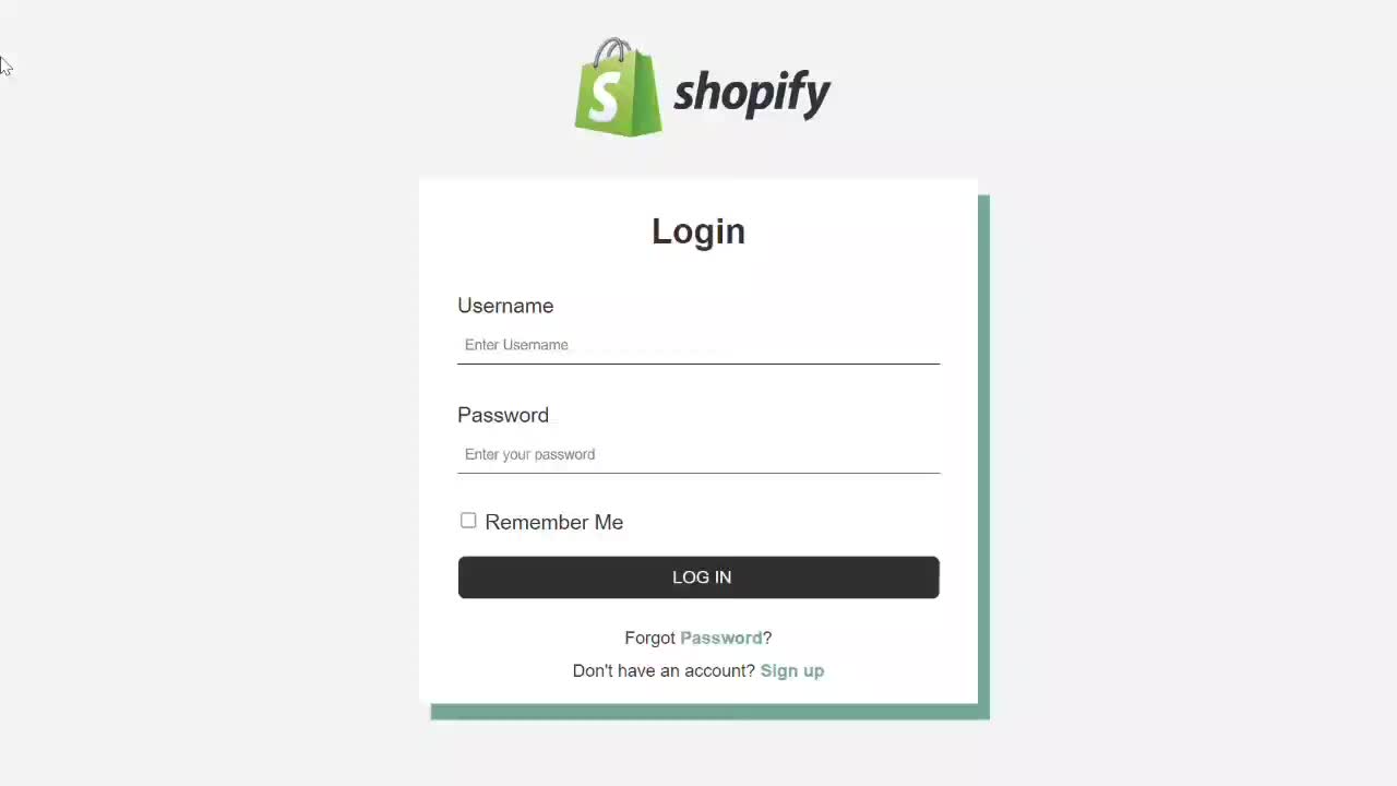 Aakib Mansuri on LinkedIn: Authentication Module (Part 1) - Shopify ... Aakib Mansuri on LinkedIn: Authentication Module (Part 1) - Shopify ...