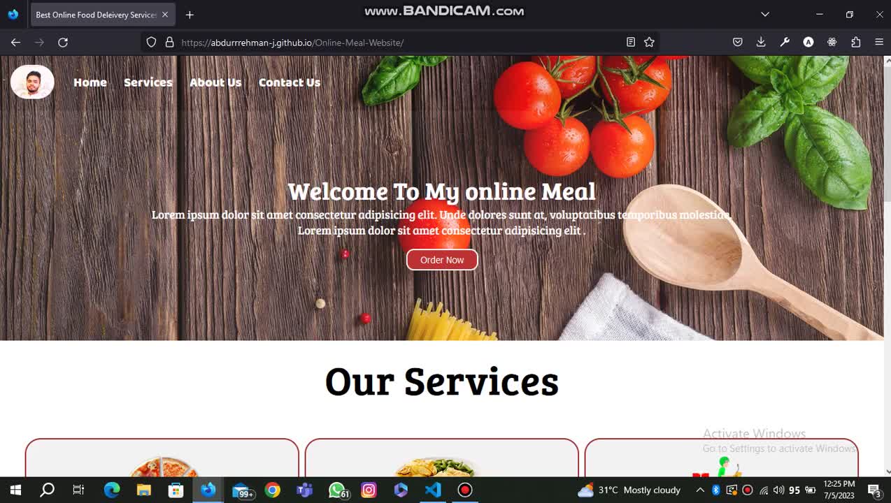 Abdurrehman Javed on LinkedIn: #onlinemealwebsite #responsivedesign # ... Abdurrehman Javed on LinkedIn: #onlinemealwebsite #responsivedesign # ...