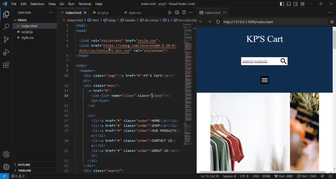 Kumar Pratyush on LinkedIn: WEEK-3 task given by InternPe E-commerce ... Kumar Pratyush on LinkedIn: WEEK-3 task given by InternPe E-commerce ...
