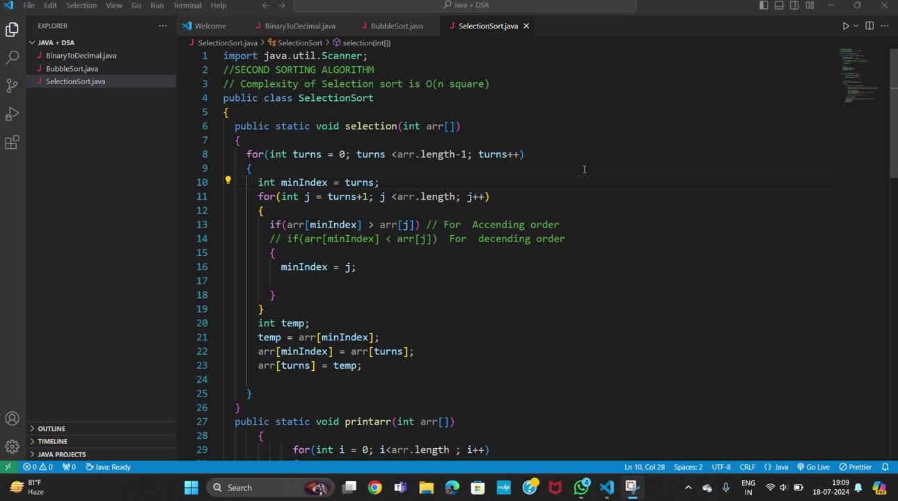 Bharti Sahu on LinkedIn: #javaprogramming #algorithms #datastructures # ... Bharti Sahu on LinkedIn: #javaprogramming #algorithms #datastructures # ...