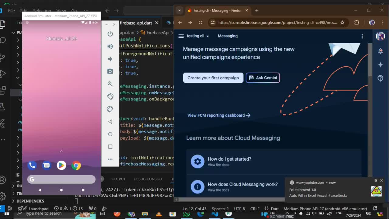 Muhammad Usman on LinkedIn: #dart #flutter #firebase #pushnotification ... Muhammad Usman on LinkedIn: #dart #flutter #firebase #pushnotification ...
