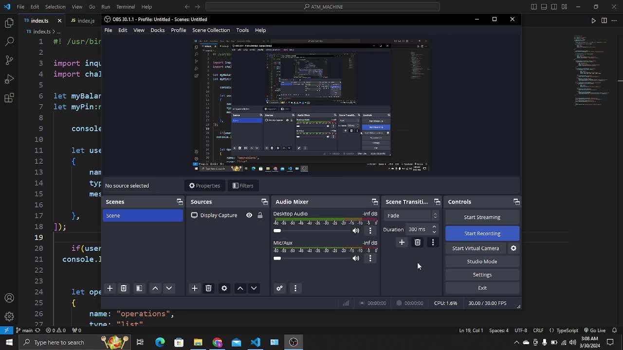 Taha Zaib on LinkedIn: #atmsimulator #programming #javascript # ... Taha Zaib on LinkedIn: #atmsimulator #programming #javascript # ...