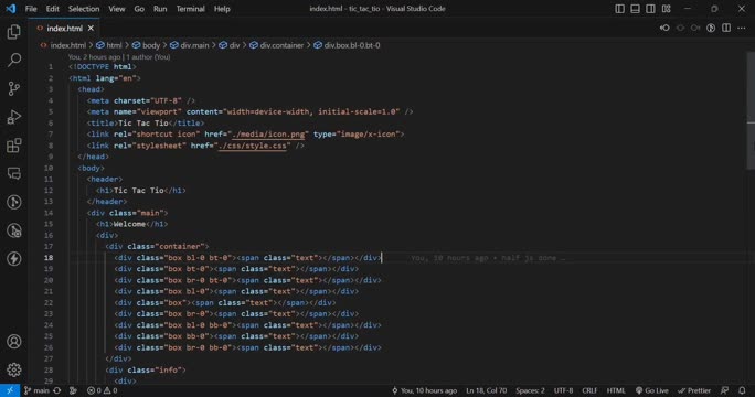 Karan Kumar on LinkedIn: #html #javascript #css #tictactoe Karan Kumar on LinkedIn: #html #javascript #css #tictactoe