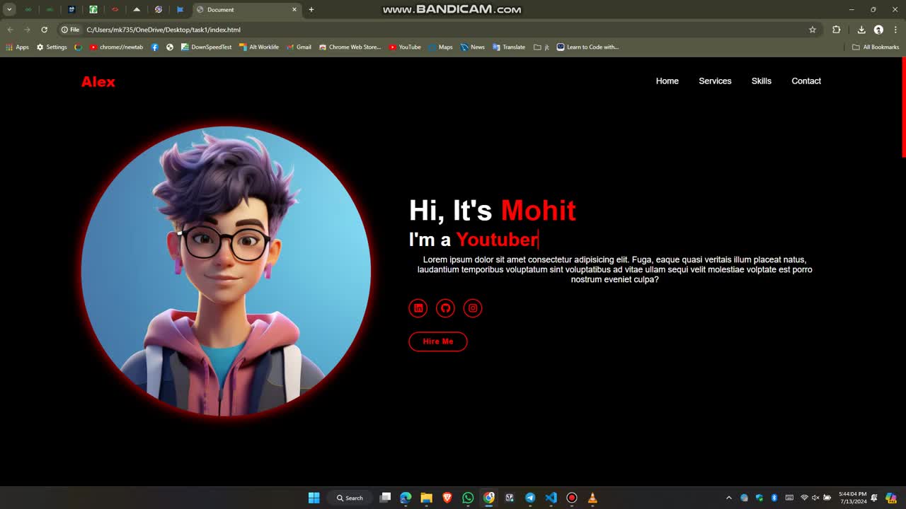 MOHIT KUMAR on LinkedIn: #task #codealpha #web MOHIT KUMAR on LinkedIn: #task #codealpha #web