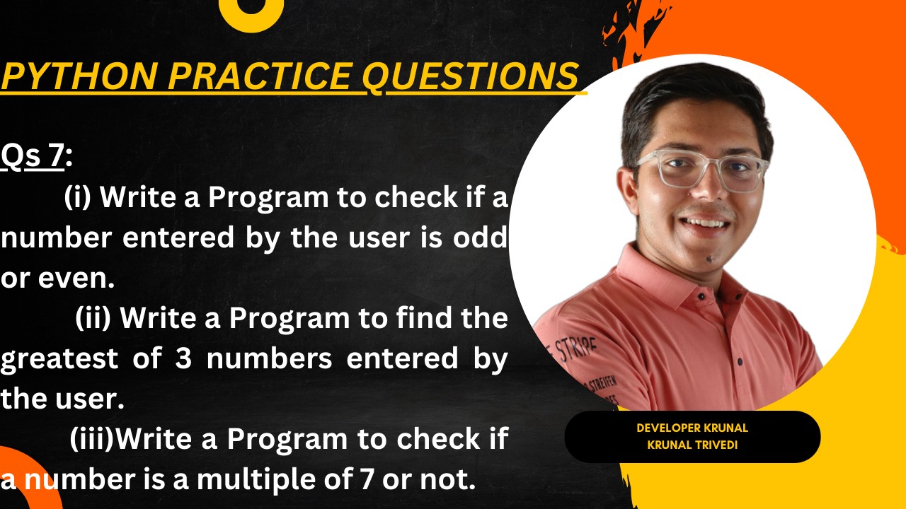 Krunal Trivedi on LinkedIn: #python #coding #programming #learning # ... Krunal Trivedi on LinkedIn: #python #coding #programming #learning # ...
