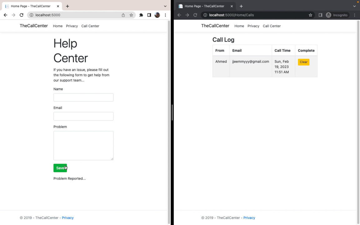 Ahmed Gamal on LinkedIn: First Simple asp.Net Core SignalR Project 😁 ... Ahmed Gamal on LinkedIn: First Simple asp.Net Core SignalR Project 😁 ...
