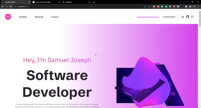 Samuel Joseph on LinkedIn: #react #devlog #webdevelopment Samuel Joseph on LinkedIn: #react #devlog #webdevelopment