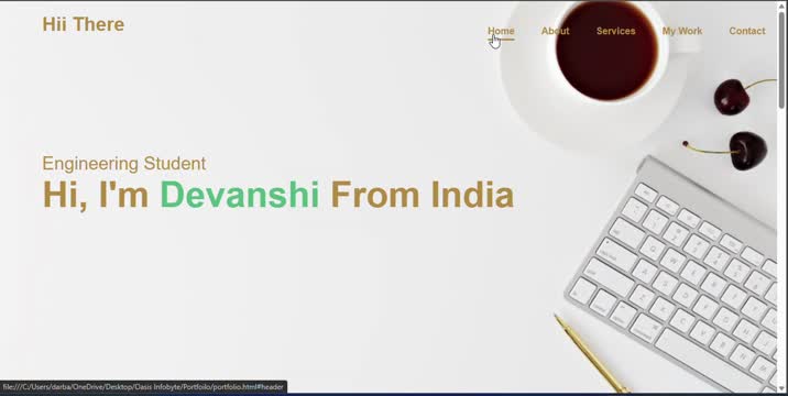 Tandel Devanshi on LinkedIn: #oasisinfobyte #webdevelopment Tandel Devanshi on LinkedIn: #oasisinfobyte #webdevelopment