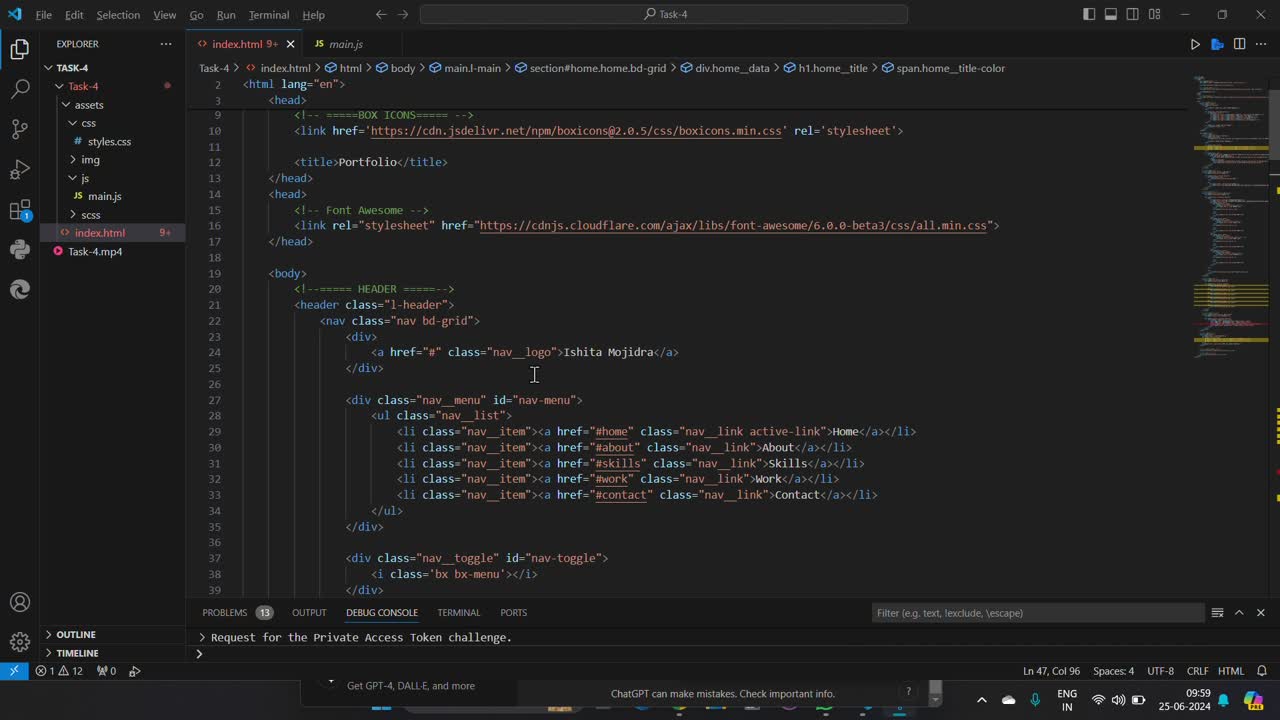 Ishita Mojidra on LinkedIn: #html #css #javascript Ishita Mojidra on LinkedIn: #html #css #javascript