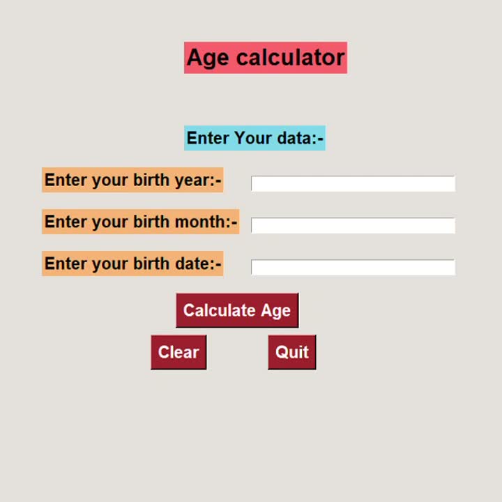 My new Python project: Age Calculator | Aditya Kalkote posted on the ... My new Python project: Age Calculator | Aditya Kalkote posted on the ...