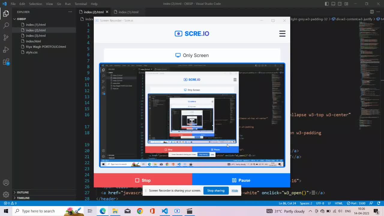 Siddhi Shinde on LinkedIn: #html #css Siddhi Shinde on LinkedIn: #html #css