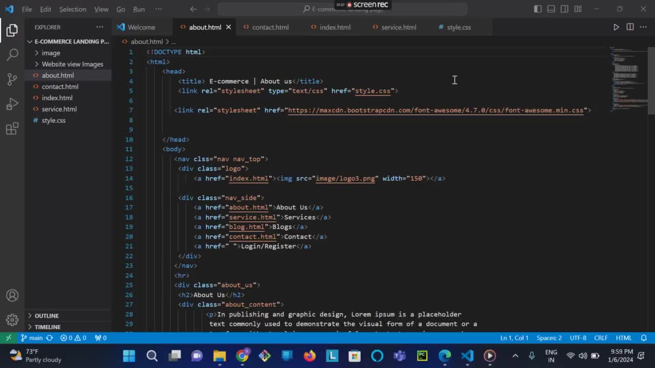 Ravindra Supe on LinkedIn: #html #css #vscode #internshipproject # ... Ravindra Supe on LinkedIn: #html #css #vscode #internshipproject # ...