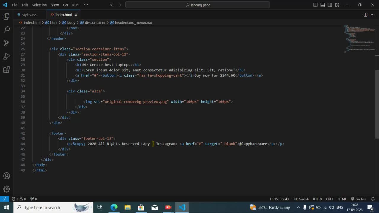 Rishabh Soni on LinkedIn: #codsoft #codsoft #webdevelopment #internship Rishabh Soni on LinkedIn: #codsoft #codsoft #webdevelopment #internship