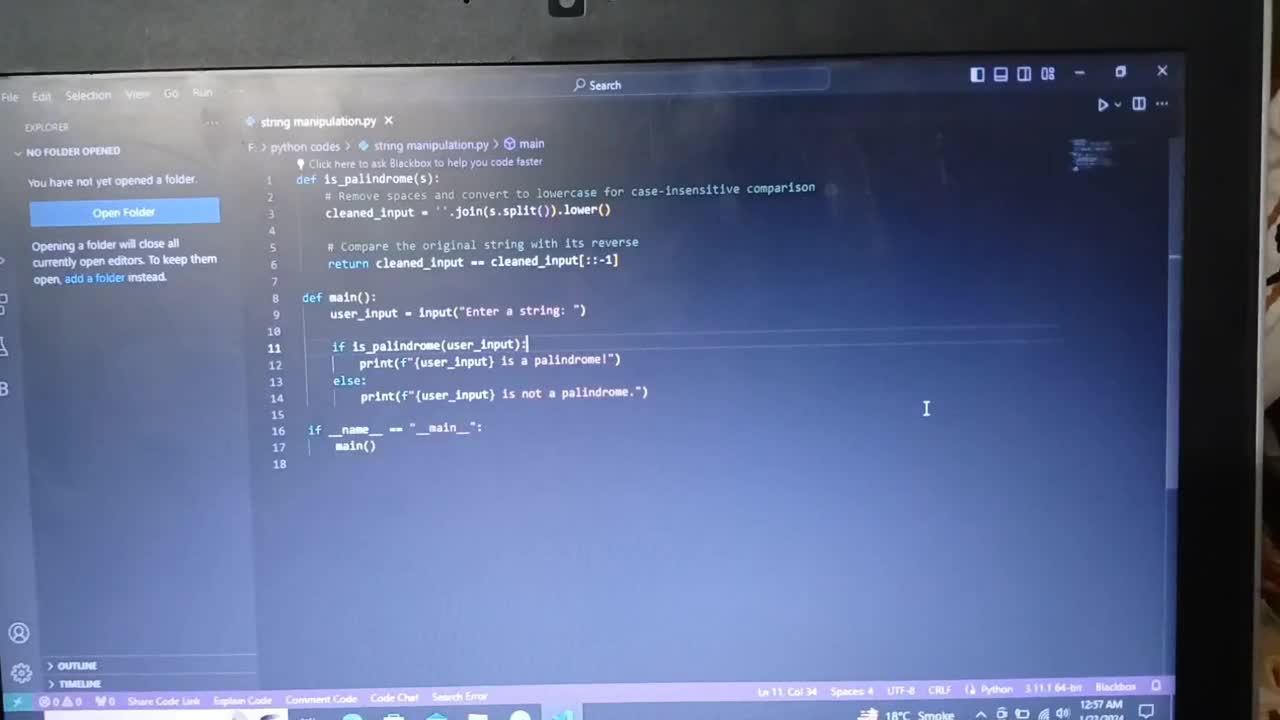Syed Wahaj Zaidi on LinkedIn: Done with string manipulation task of ... Syed Wahaj Zaidi on LinkedIn: Done with string manipulation task of ...