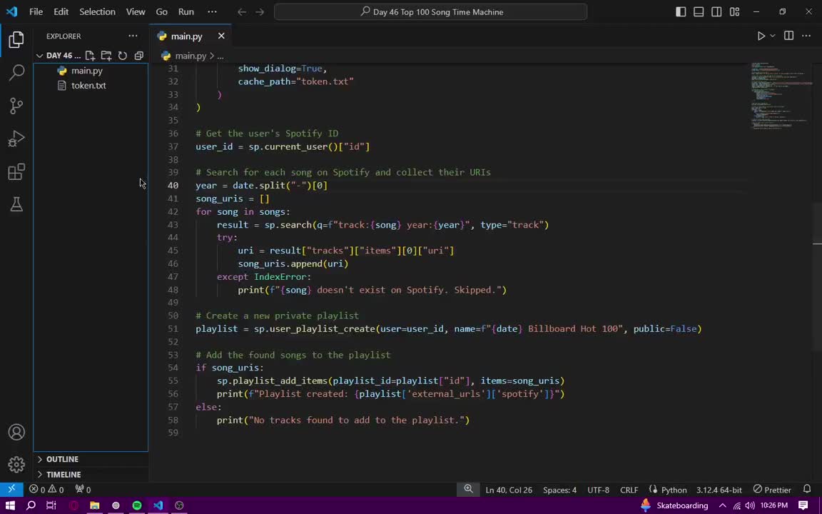 Muhammad Hassaan Raza on LinkedIn: #python #webscraping #spotifyapi # ... Muhammad Hassaan Raza on LinkedIn: #python #webscraping #spotifyapi # ...