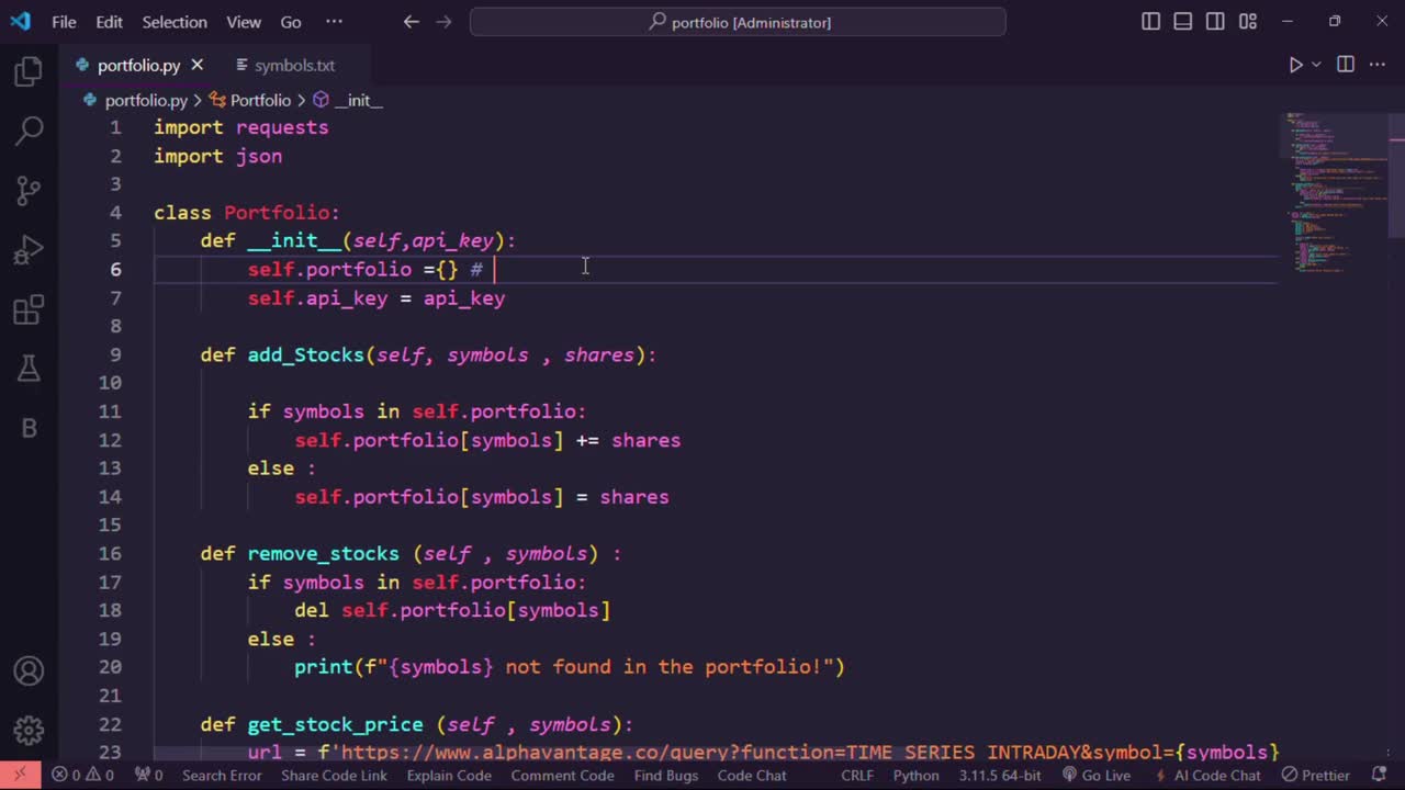 Muhammad Salman Khan on LinkedIn: #alphavantage #codealpha #python # ... Muhammad Salman Khan on LinkedIn: #alphavantage #codealpha #python # ...