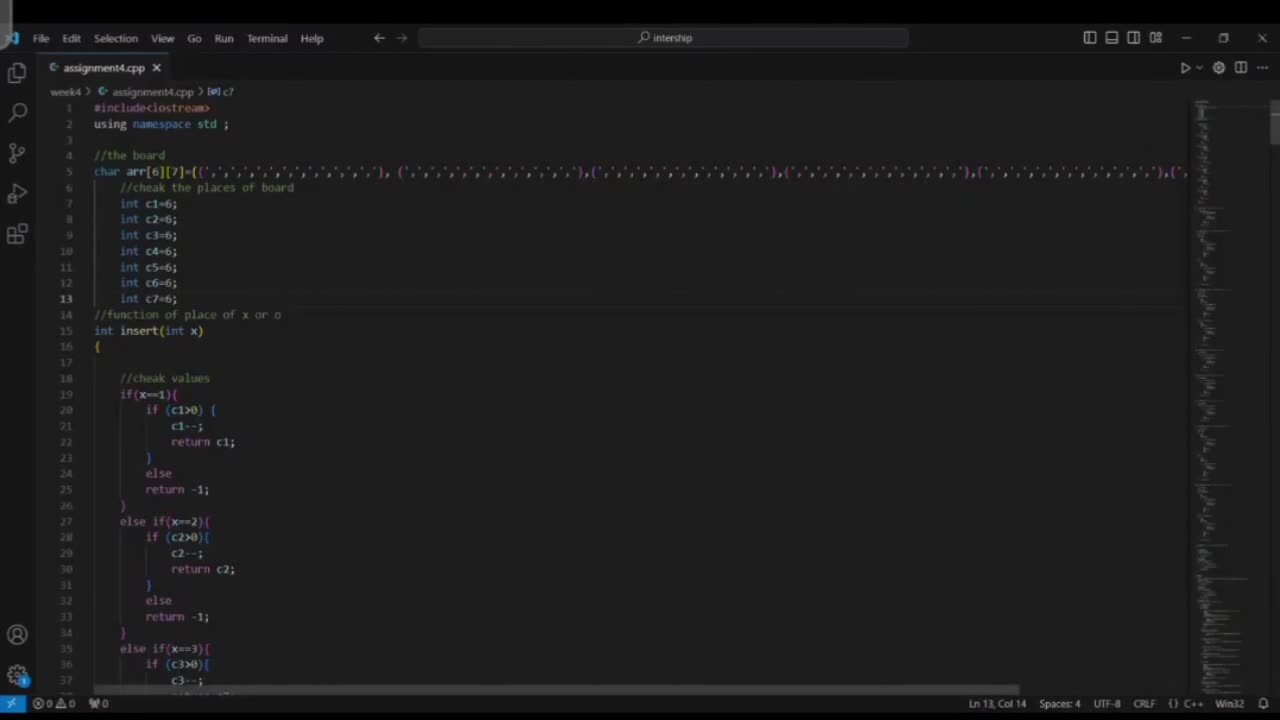 Kirtiraj Chaudhari on LinkedIn: #internpe #programming #gamedevelopment ... Kirtiraj Chaudhari on LinkedIn: #internpe #programming #gamedevelopment ...