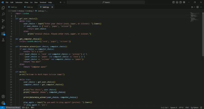 Shah Dhairya on LinkedIn: #codesoft #pythonprogramming #internship Shah Dhairya on LinkedIn: #codesoft #pythonprogramming #internship