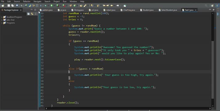 Shikha . on LinkedIn: Completed the first task as a Java Programming ... Shikha . on LinkedIn: Completed the first task as a Java Programming ...