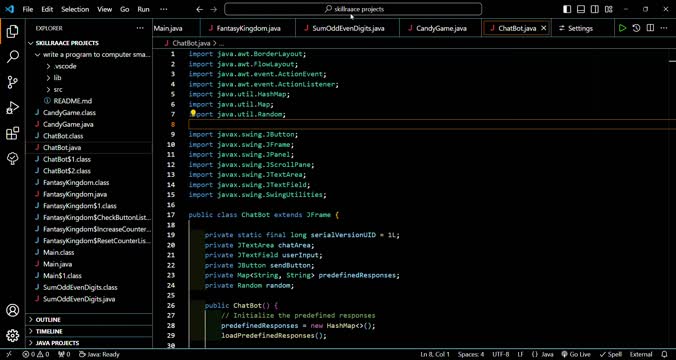 Rahul Kumar Thakur on LinkedIn: Java Internship task3 SKILLRAACE Rahul Kumar Thakur on LinkedIn: Java Internship task3 SKILLRAACE
