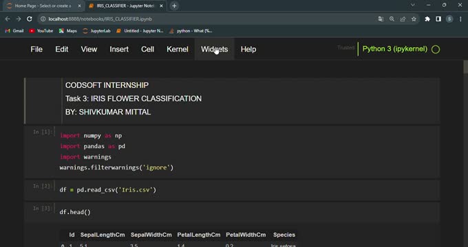 Shivkumar Mittal on LinkedIn: #task3 #codsoft #internship #machinelearning Shivkumar Mittal on LinkedIn: #task3 #codsoft #internship #machinelearning