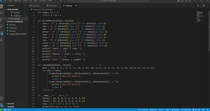 Nitesh Tirkey on LinkedIn: #tictactoe #pythonprogramming #coding # ... Nitesh Tirkey on LinkedIn: #tictactoe #pythonprogramming #coding # ...