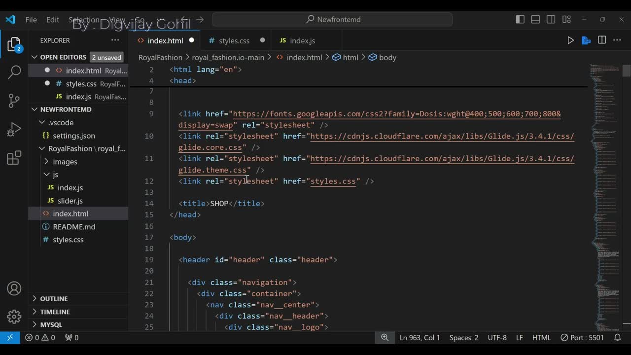 Digvijay Gohil on LinkedIn: #webdevelopment #html #css #javascript # ... Digvijay Gohil on LinkedIn: #webdevelopment #html #css #javascript # ...