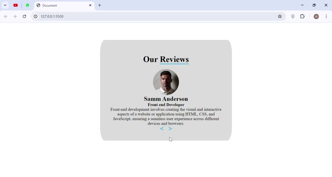 wasi khan on LinkedIn: #webdevelopment #javascript #customerreviews # ... wasi khan on LinkedIn: #webdevelopment #javascript #customerreviews # ...