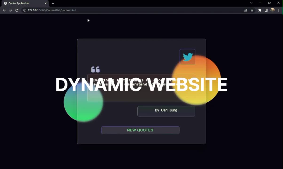 Souvik Roy on LinkedIn: Random Quotes generator Web used -HTML, CSS ... Souvik Roy on LinkedIn: Random Quotes generator Web used -HTML, CSS ...
