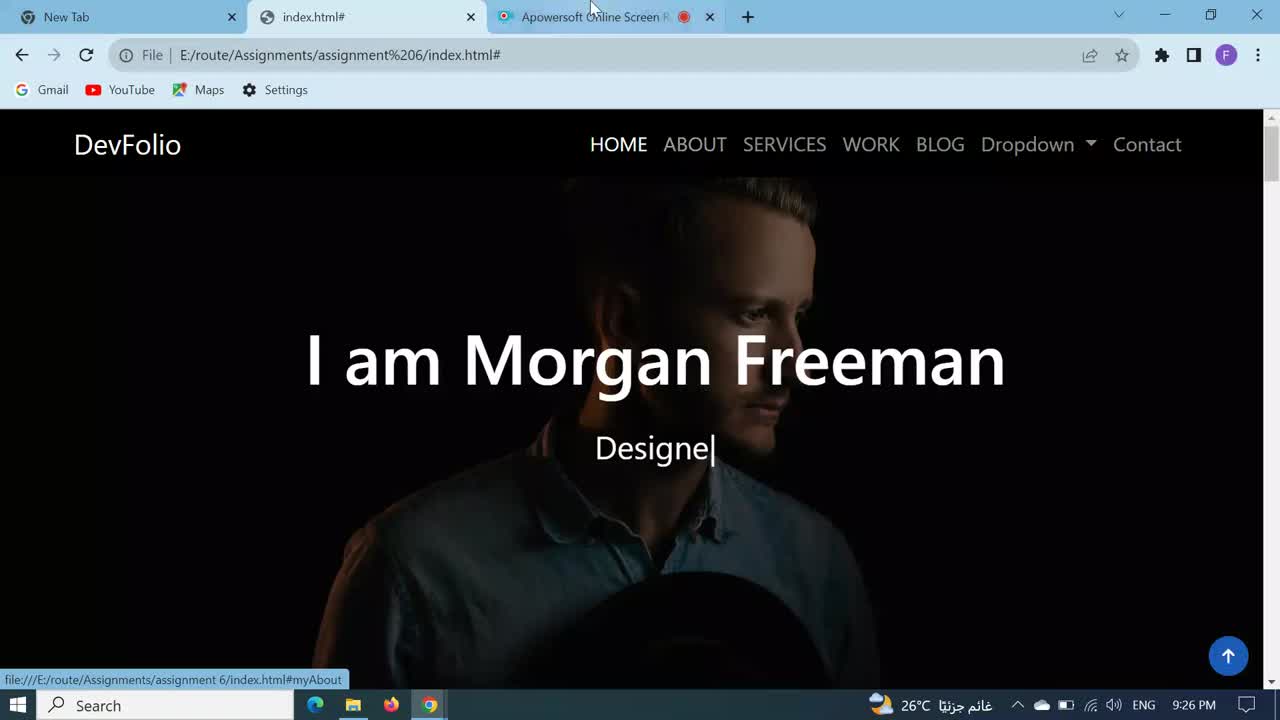 DevFolio: a Responsive website with HTML, CSS, and Bootstrap | Fatma ... DevFolio: a Responsive website with HTML, CSS, and Bootstrap | Fatma ...
