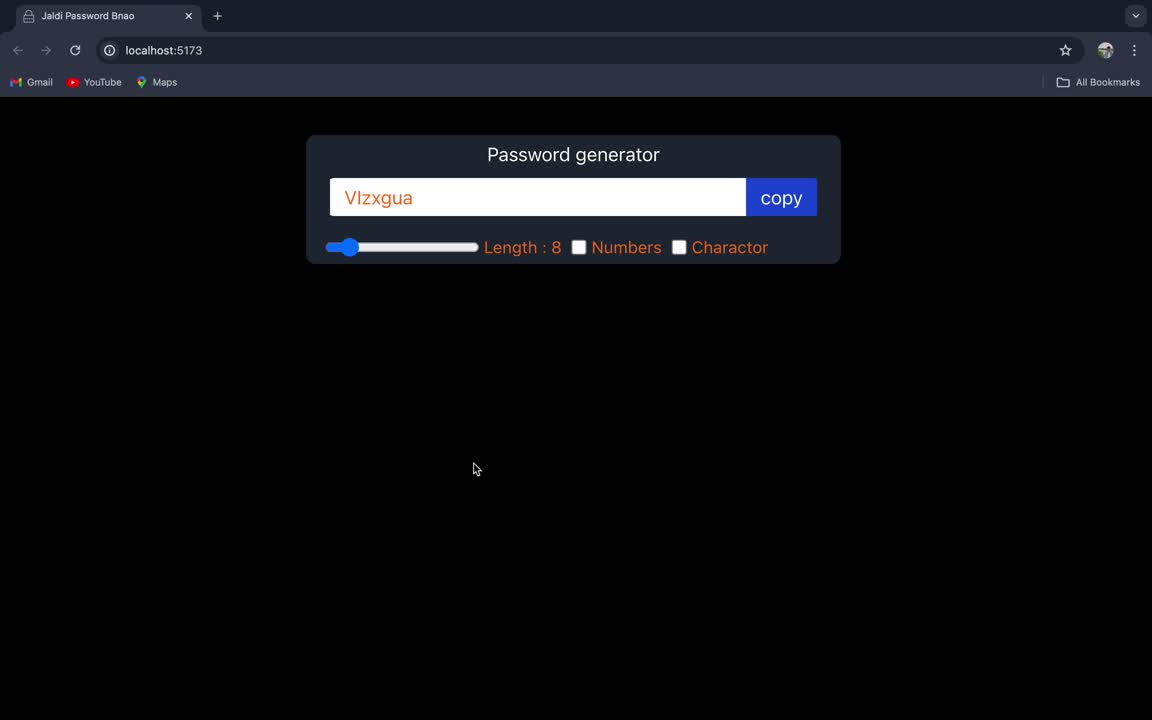 Renil Garala on LinkedIn: #randompasswordgenerator #reactjs #codingfun ... Renil Garala on LinkedIn: #randompasswordgenerator #reactjs #codingfun ...