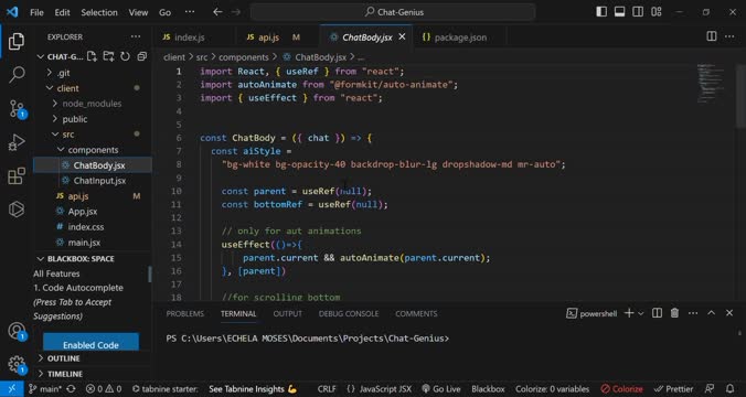 Moses Echela on LinkedIn: #chatgenius #aiproject #reactfrontend # ... Moses Echela on LinkedIn: #chatgenius #aiproject #reactfrontend # ...