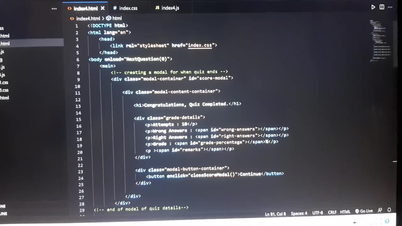 Tuhin Hazra on LinkedIn: #html #css #js #internpe Tuhin Hazra on LinkedIn: #html #css #js #internpe