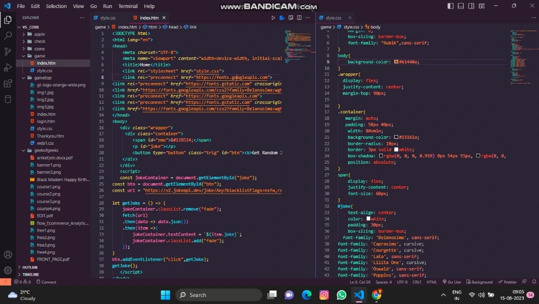 Aniket Tagor on LinkedIn: #webdevelopment #javascript #fetchapi #htmlcss Aniket Tagor on LinkedIn: #webdevelopment #javascript #fetchapi #htmlcss