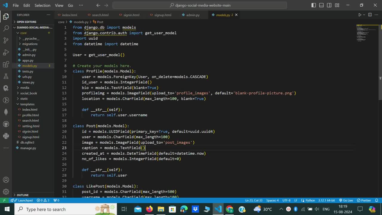 Abhishek Garg on LinkedIn: #django #fullstackdevelopment #python # ... Abhishek Garg on LinkedIn: #django #fullstackdevelopment #python # ...
