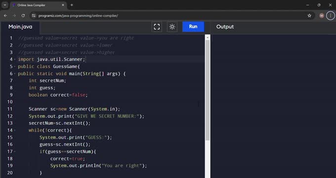 Keerthana MN on LinkedIn: #internpe #java #coding #gamedevelopment # ... Keerthana MN on LinkedIn: #internpe #java #coding #gamedevelopment # ...