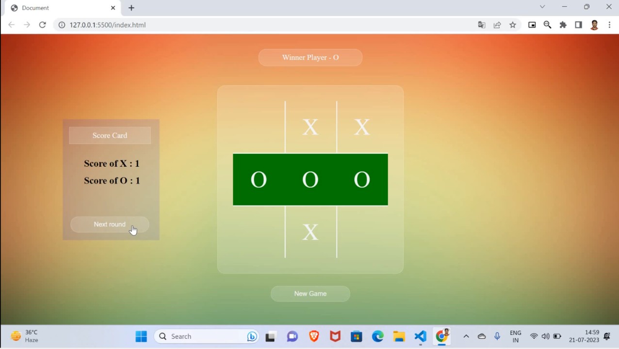 Navyansh Raj on LinkedIn: #tictactoe #webdevelopment #javascript # ... Navyansh Raj on LinkedIn: #tictactoe #webdevelopment #javascript # ...
