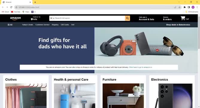 Sandeep patle on LinkedIn: #html #css #frontenddevelopment #amazonclone ... Sandeep patle on LinkedIn: #html #css #frontenddevelopment #amazonclone ...