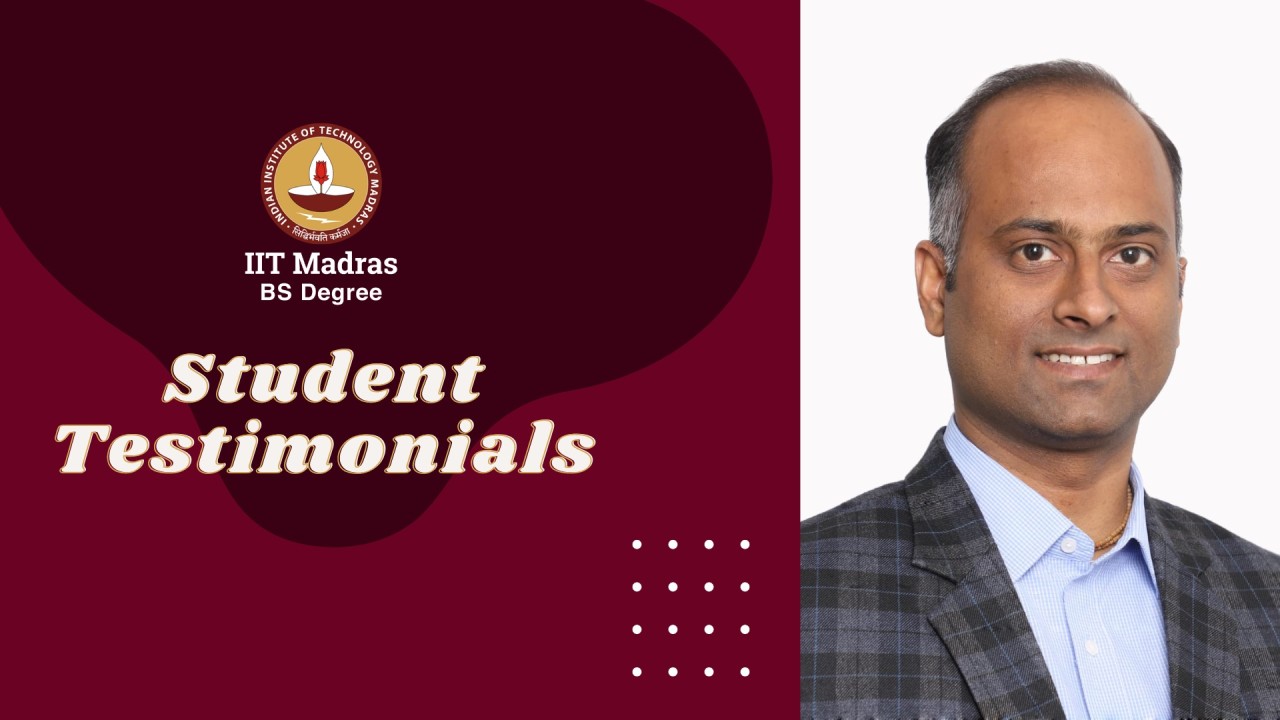 IIT Madras BS in Data Science Programme on LinkedIn: Meet Prashant ... IIT Madras BS in Data Science Programme on LinkedIn: Meet Prashant ...