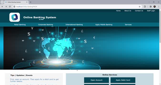 Raj Sonar on LinkedIn: #online_banking_system #webdevelopment Raj Sonar on LinkedIn: #online_banking_system #webdevelopment