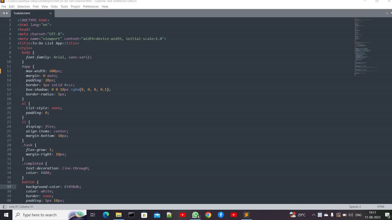 Sandhya Uikey on LinkedIn: #octanetinternship #octanet #html #css Sandhya Uikey on LinkedIn: #octanetinternship #octanet #html #css