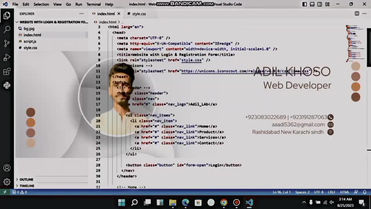 Adil Khoso on LinkedIn: #htmlcssjavascript #vscode #pythonprogramming # ... Adil Khoso on LinkedIn: #htmlcssjavascript #vscode #pythonprogramming # ...