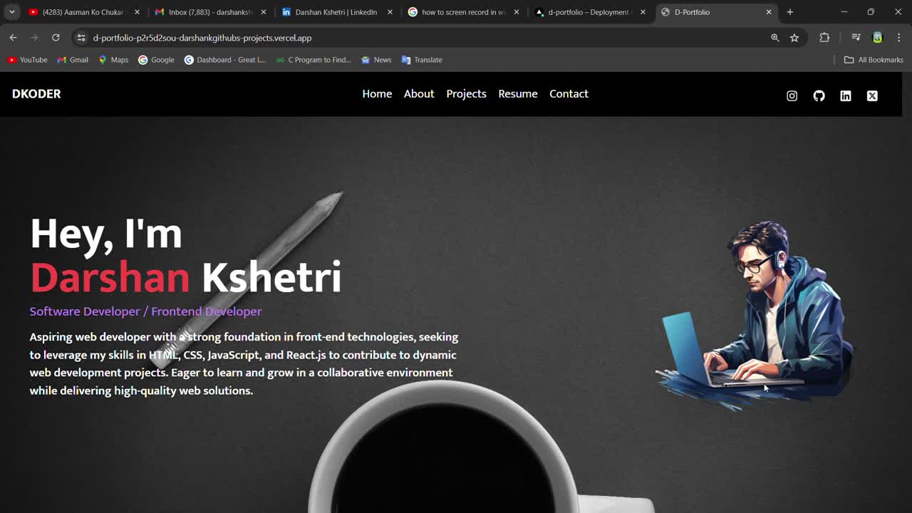 Darshan Kshetri on LinkedIn: #reactjs #html #css #tailwindcss # ... Darshan Kshetri on LinkedIn: #reactjs #html #css #tailwindcss # ...