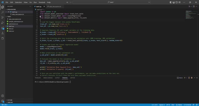 Abhijeet Mishra on LinkedIn: #prodigyinfotech #ml #task_01 Abhijeet Mishra on LinkedIn: #prodigyinfotech #ml #task_01