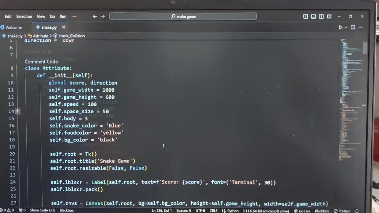 Sakshi Mishra on LinkedIn: #internpe #pythonprogramming #snakegame Sakshi Mishra on LinkedIn: #internpe #pythonprogramming #snakegame