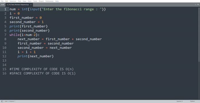 Completed Level 2 Task 4: Fibonacci Sequence by Cognifyz Technologies ... Completed Level 2 Task 4: Fibonacci Sequence by Cognifyz Technologies ...