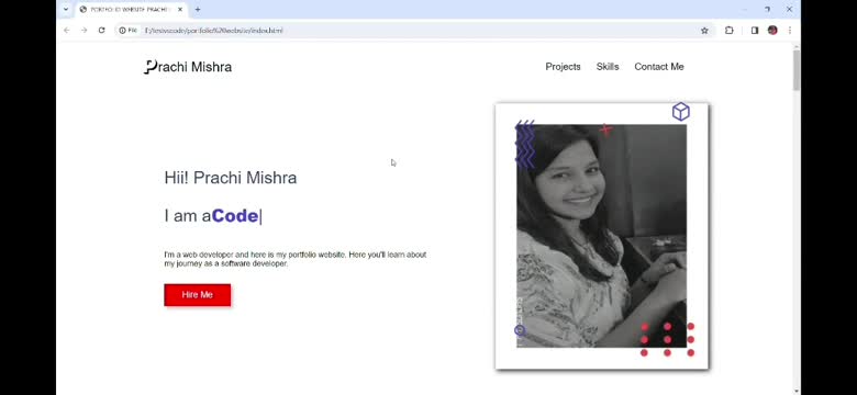 Prachi Mishra on LinkedIn: #webdev #portfoliowebsitebuilding Prachi Mishra on LinkedIn: #webdev #portfoliowebsitebuilding